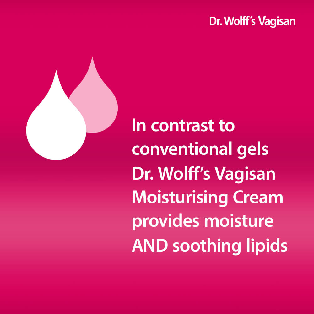 Vagisan MoistCream for vaginal dryness